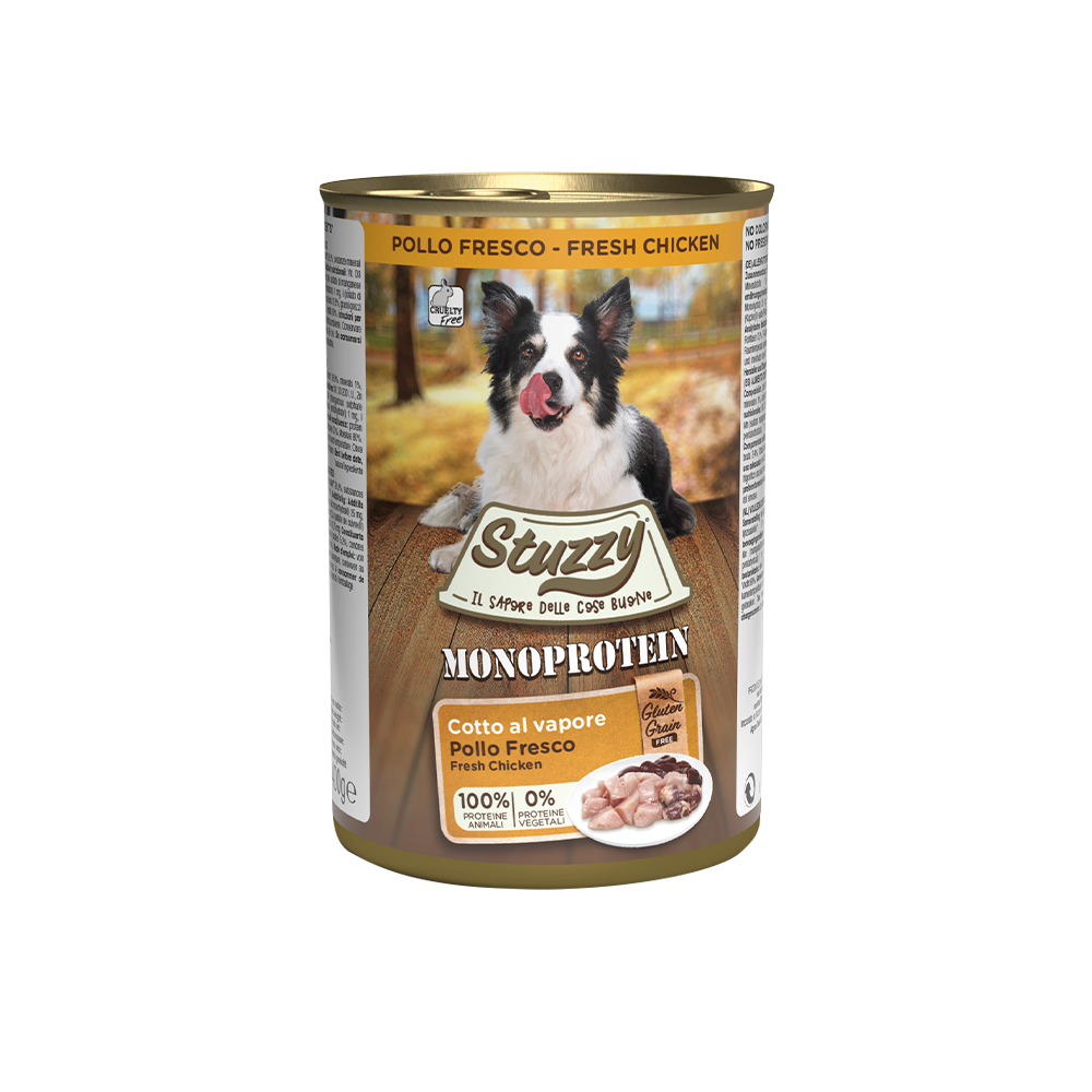 Stuzzy Dog Can Monoprotein-Fresh Chicken 400g | SMBG B2B Website